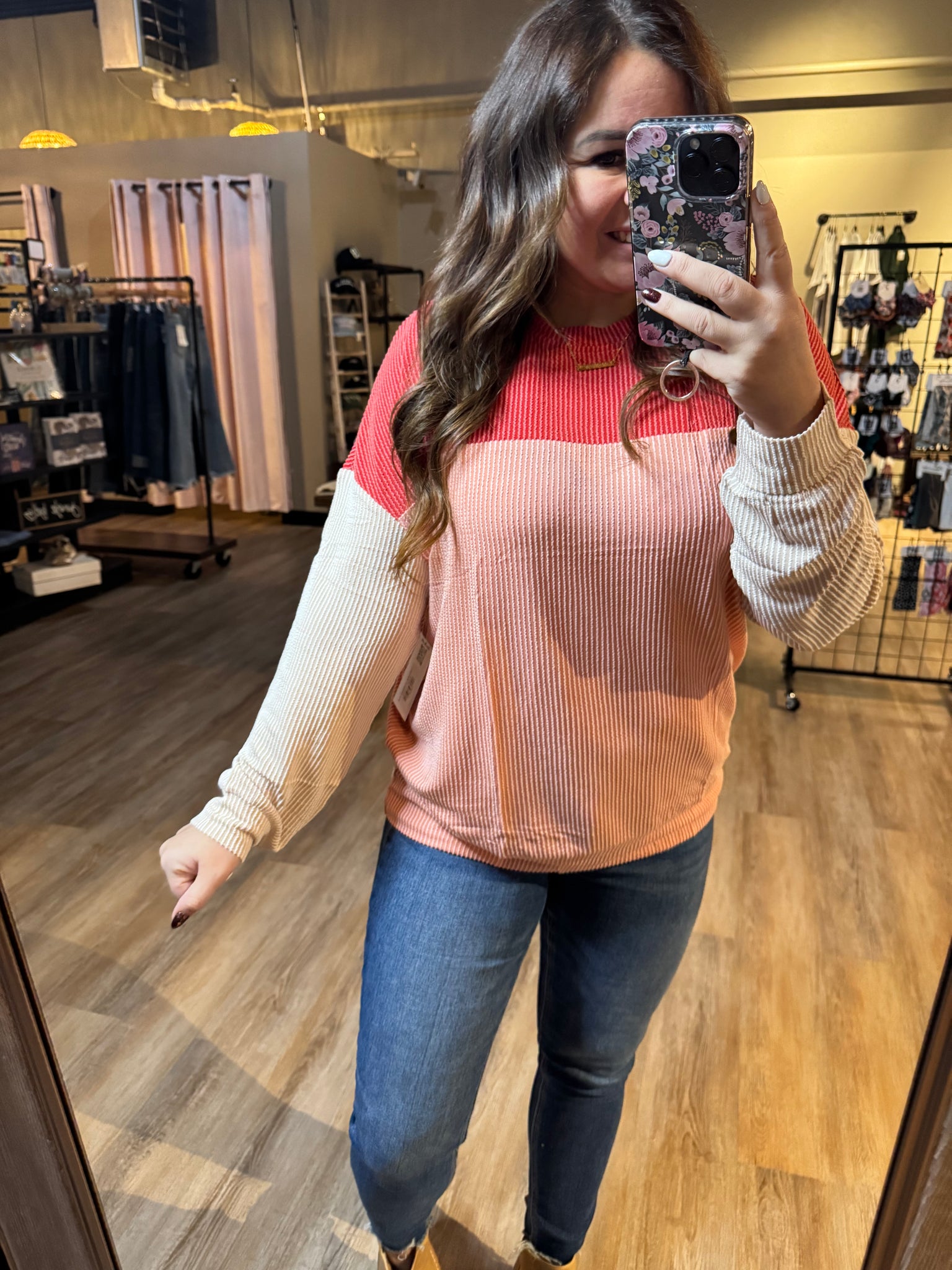 FIRESIDE CORDED TOP – Bella Rae Boutique